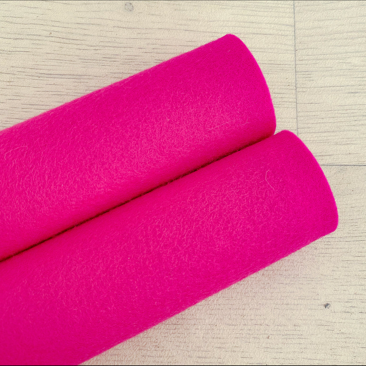 Hot Pink 100% Merino Wool Felt – www.glitterglitteronthewall.com